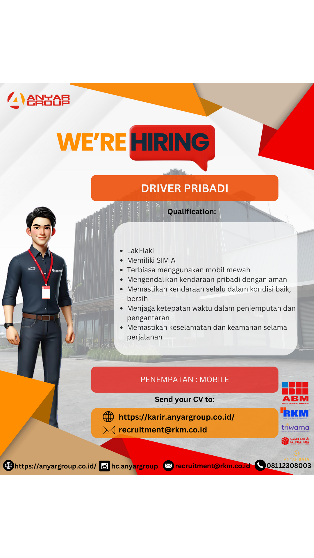 KARIR || ANYAR GROUP